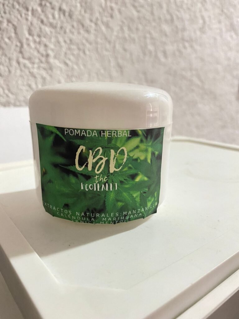 Pomada de CBD » Cannatlán